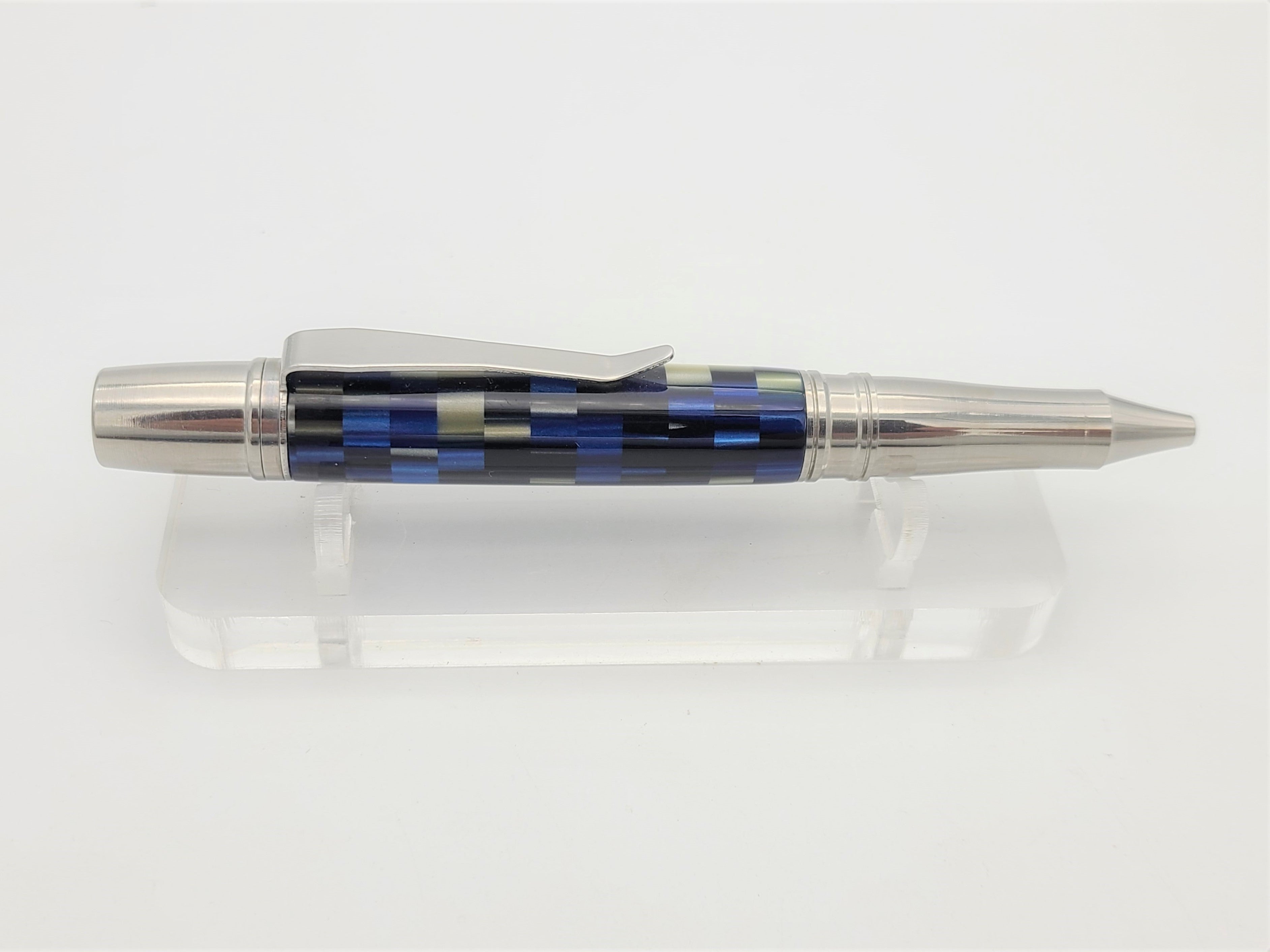 STAINLESS STEEL BALLPOINT PEN, U.S.A. Made Metal Components, Ballpoint ...