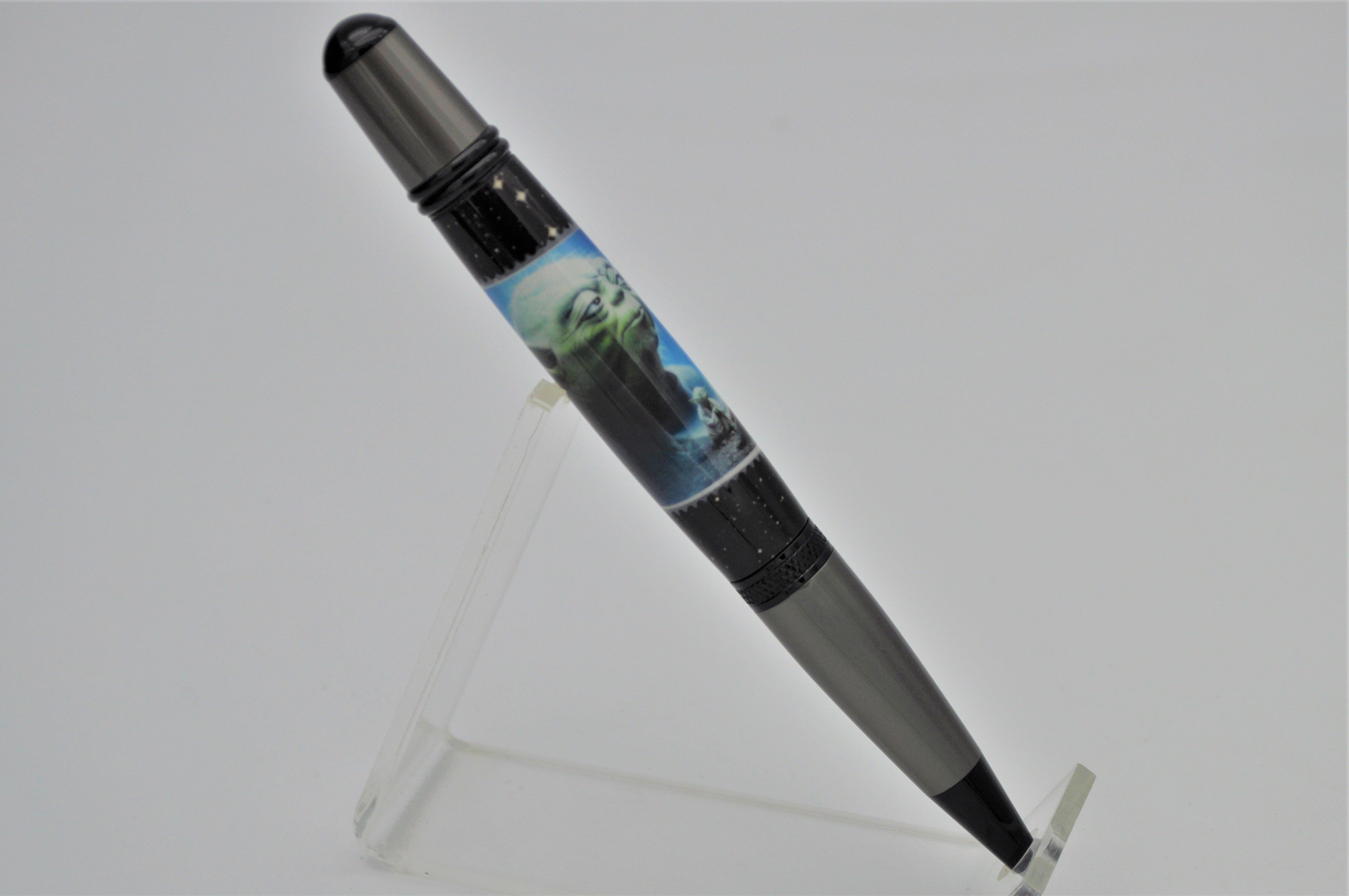 Star Wars YODA British Galactic Postage Stamp Custom Handmade Pen Ball ...