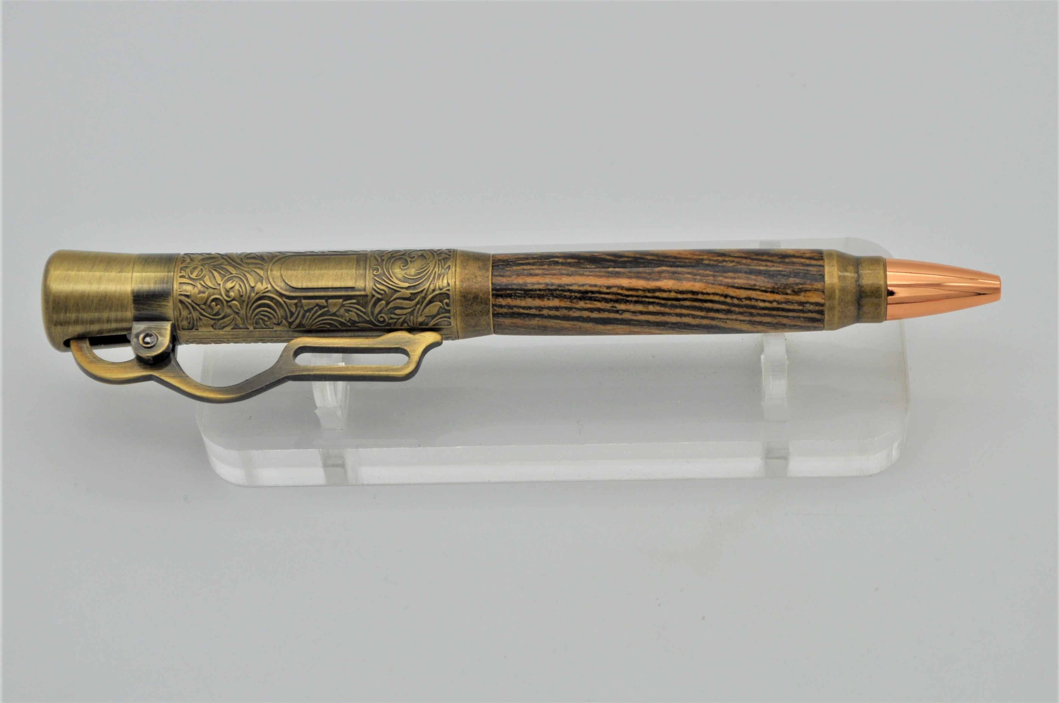 Lever Action Pen Winchester Model 1894 Rifle Pen Bocote Wood Antique B ...