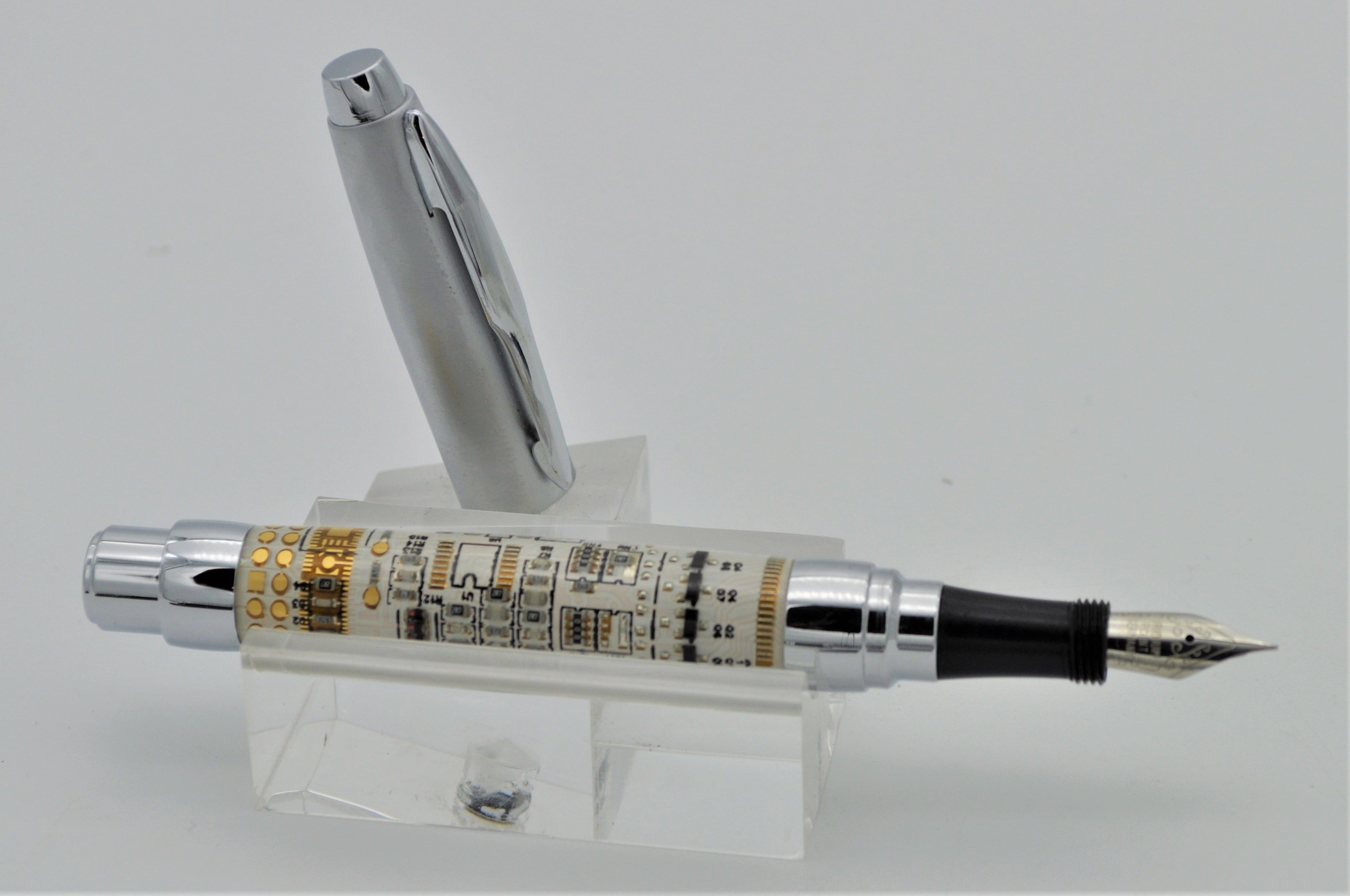 White Fountain PCB Computer Printed Circuit Board Ink Pen White Circui ...