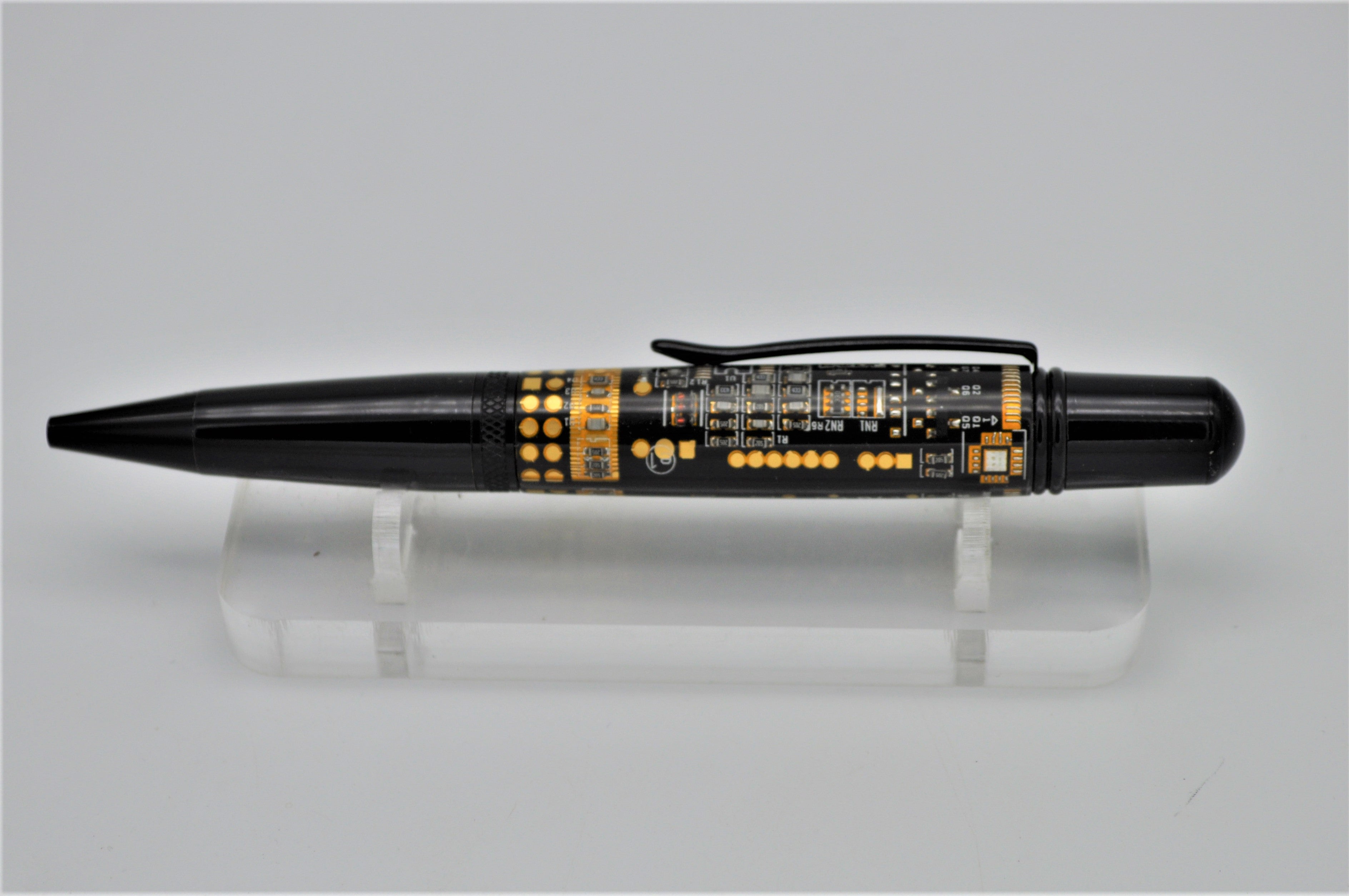 Black Computer Printed Circuit Board PCB Pen Black Premium Components ...
