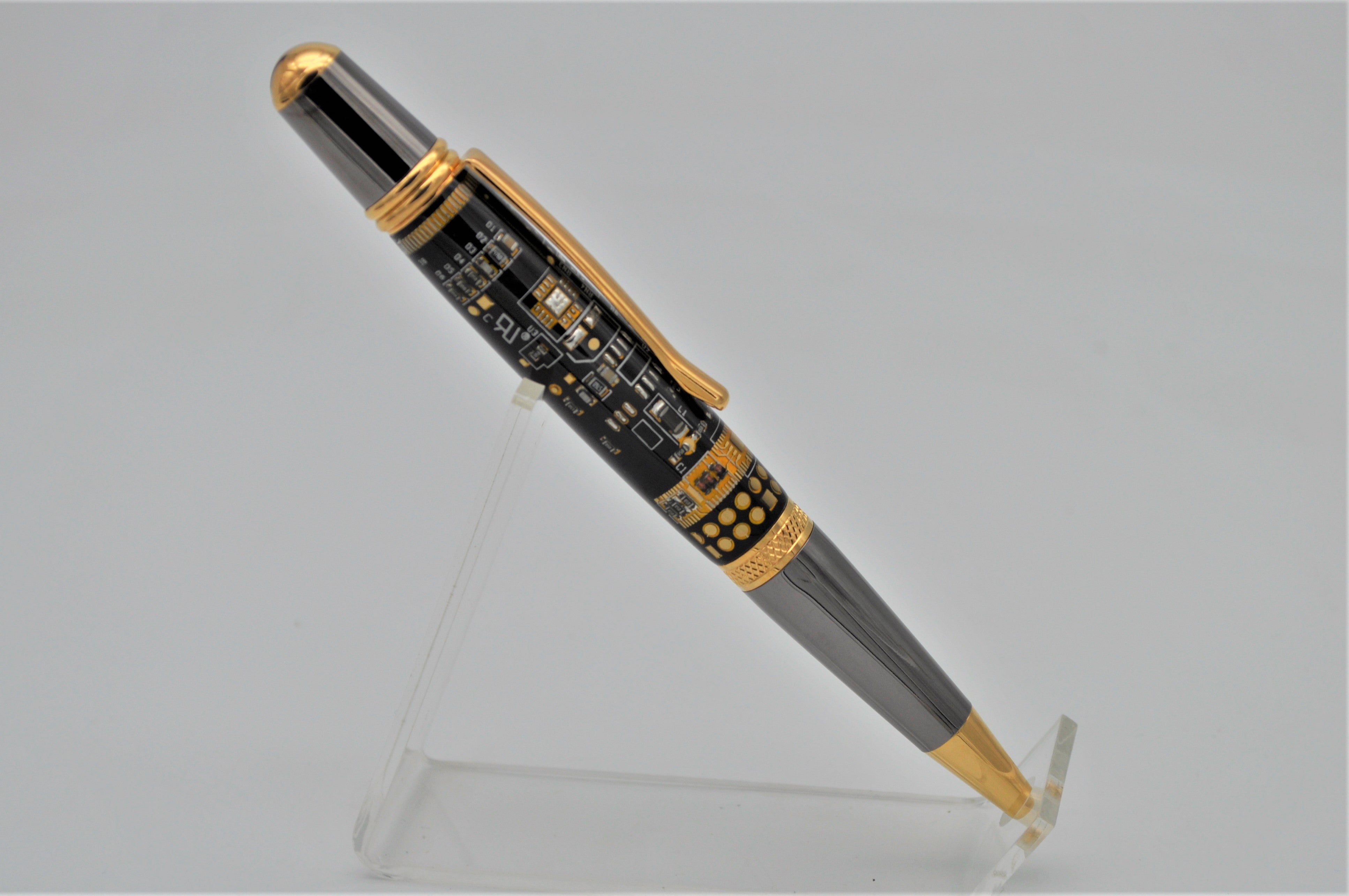 Black Computer Printed Circuit Board PCB Pen Premium Components Black ...
